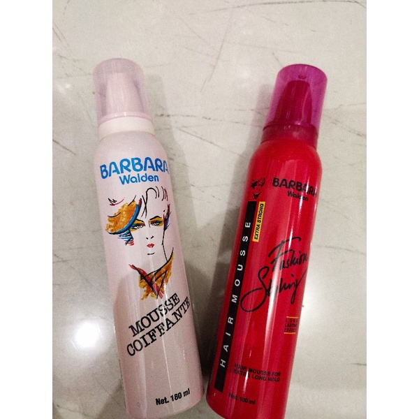 Jual Hair mousse barbara walden Hair Spray180 ml | Shopee Indonesia
