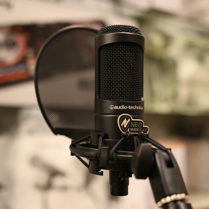 Jual Audio Technica AT2035 + Pop Filter AT-PF2 Original | Shopee Indonesia