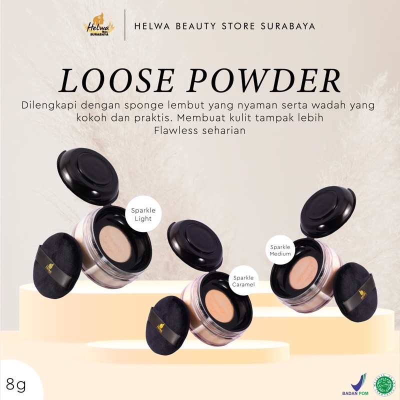 Jual NEW! Loose Powder Sparkle Helwa Cosmetics | Shopee Indonesia