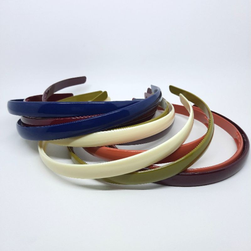 Jual BANDO POLOS WARNA BANGKOK 1CM / bando polos SN0649 | Shopee Indonesia