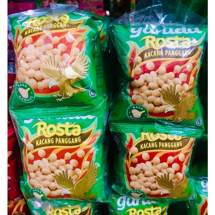 Jual Kacang Panggang Garuda Rosta 1 Renceng isi 10 Pcs 11 Gram | Shopee ...