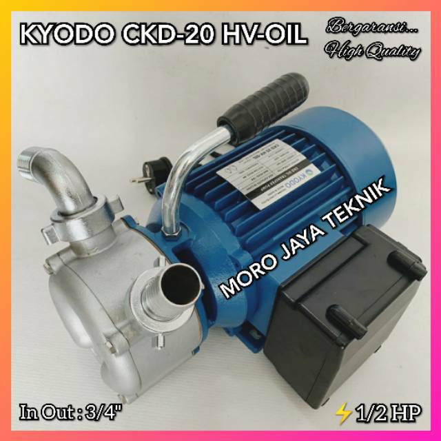 Jual POMPA KYODO CKD-20 HV POMPA MINYAK SOLAR TRANSFER PUMP LIQUID OIL ...