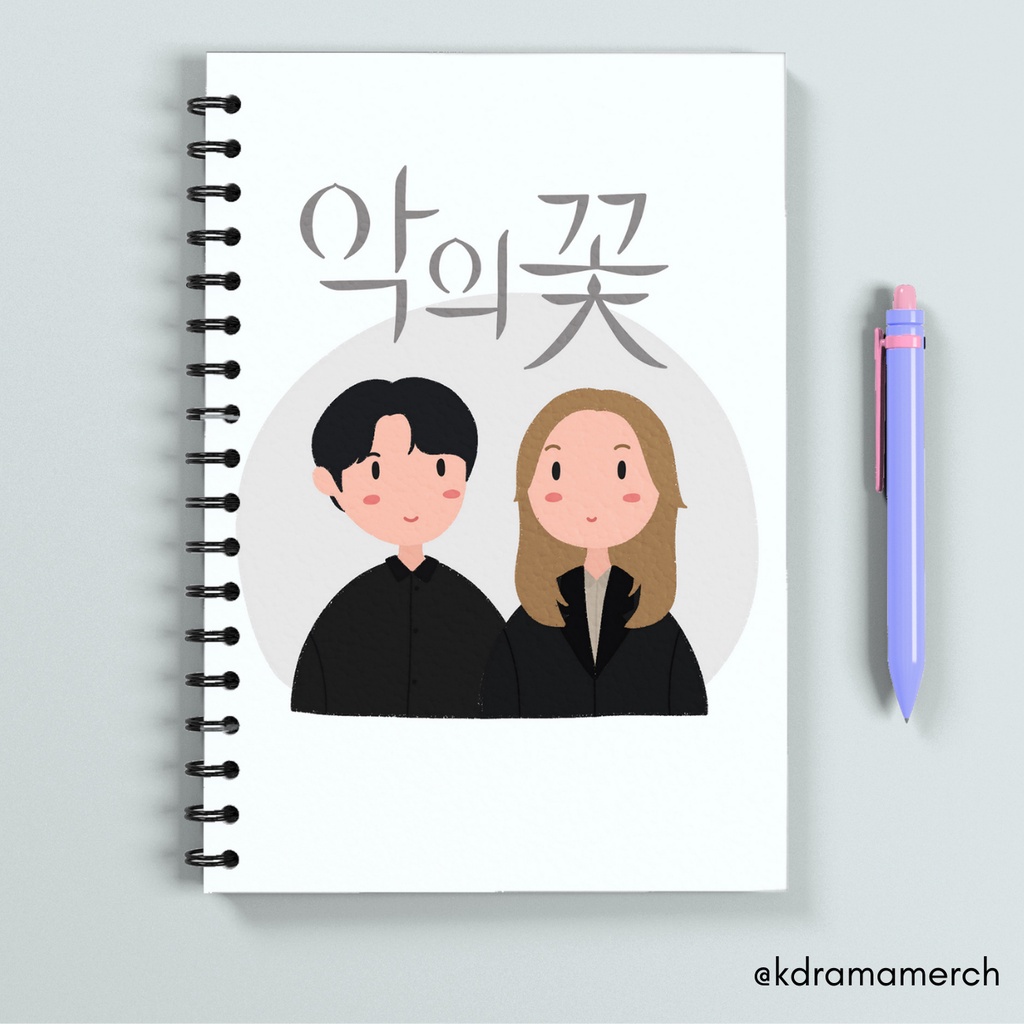 Jual FLOWER OF EVIL NOTEBOOK SPIRAL DRAMA KOREA A5/ DRAMA KOREA ...