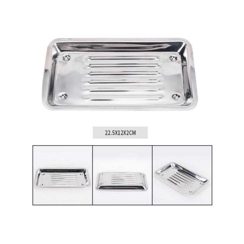Jual Dental tray SEKAT stainless steel tray alat gigi neirbeken ...