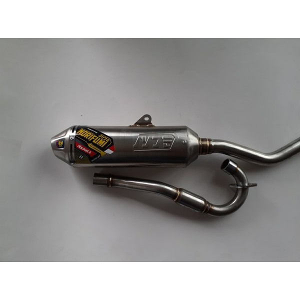 Jual Norifumi Rocket 4 KLX Dtracker CRF 150 bore up logo merah | Shopee ...