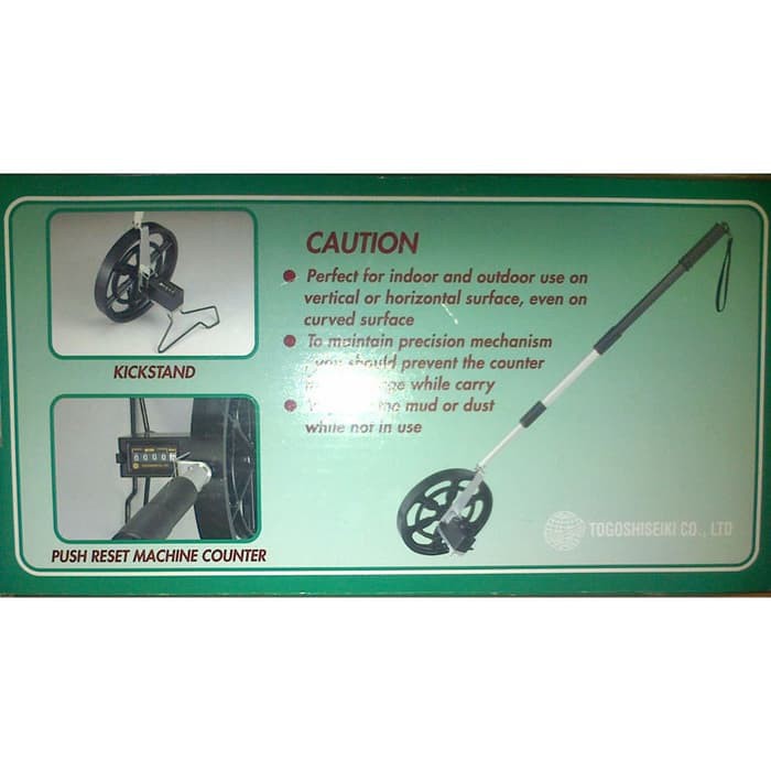 Jual Meteran Dorong Togoshi / Measuring Wheel Togoshi | Shopee Indonesia