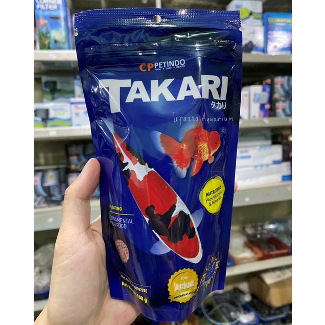 Jual Takari Pakan Ikan Hias 100g / pellet makan makanan pelet fish food ...
