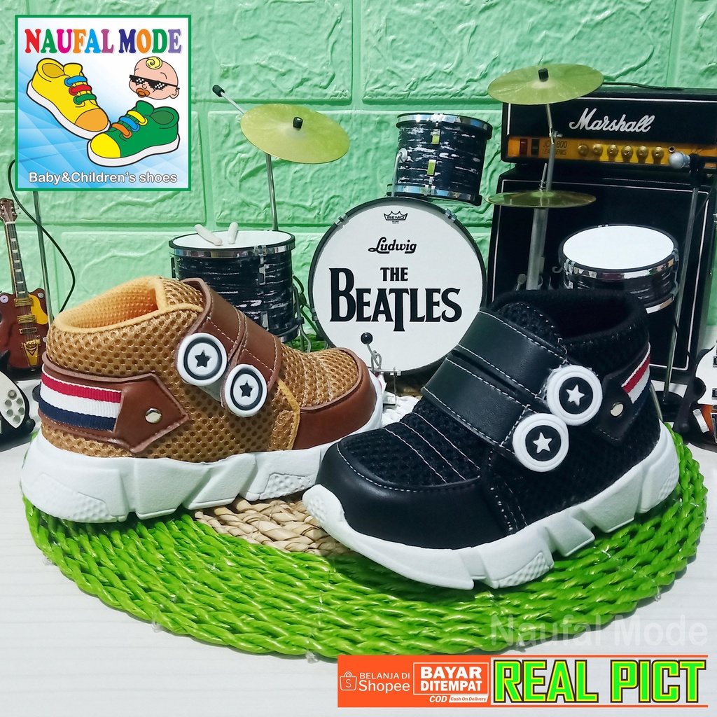 Jual Sepatu Anak Laki laki dan Perempuan / Sepatu Anak 1 - 3 Tahun ...