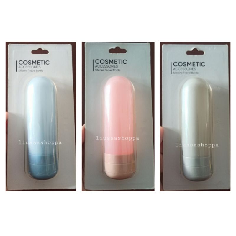 Jual Travel Kit Miniso - Silicone Travel Bottle | Shopee Indonesia