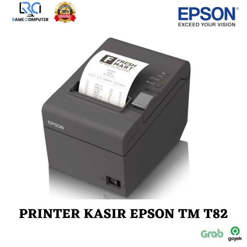Jual PRINTER KASIR EPSON TM T82 - T-82 - THERMAL PRINTER USB ...