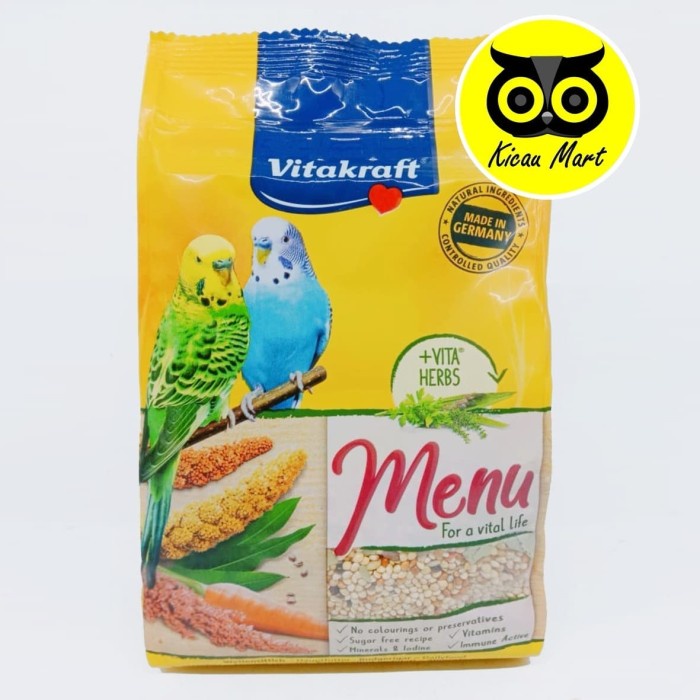 Jual Yrt3R0Jikk Pakan Makanan Burung Parkit Premium Menu Budgies ...