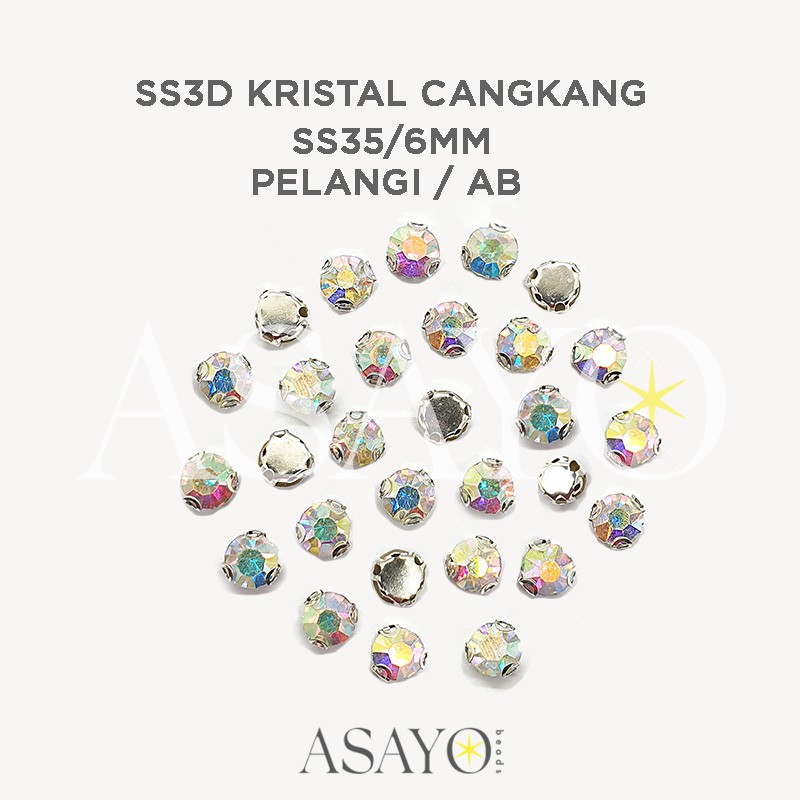 Jual Diamond Cangkang / Kristal SS Cangkang / Permata Cangkang Crystal ...