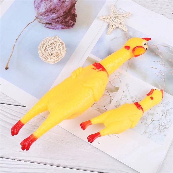 Jual Mainan Ayam Bunyi Teriak / Shrilling Screaming Chicken | Shopee ...