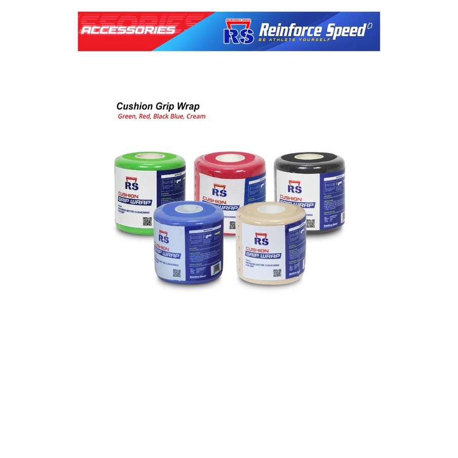 Jual Busa Grip Raket Bulutangkis RS Cushion Wrap Grip | Shopee Indonesia