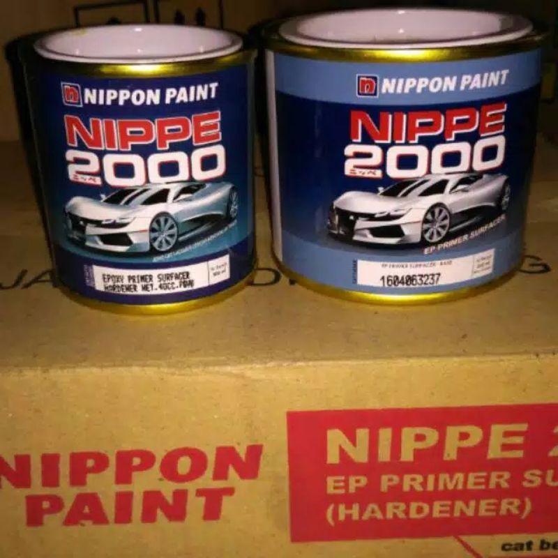 Jual CAT EPOXY NIPPE 2000 200CC EP PRIMER DAN HARDENER | Shopee Indonesia