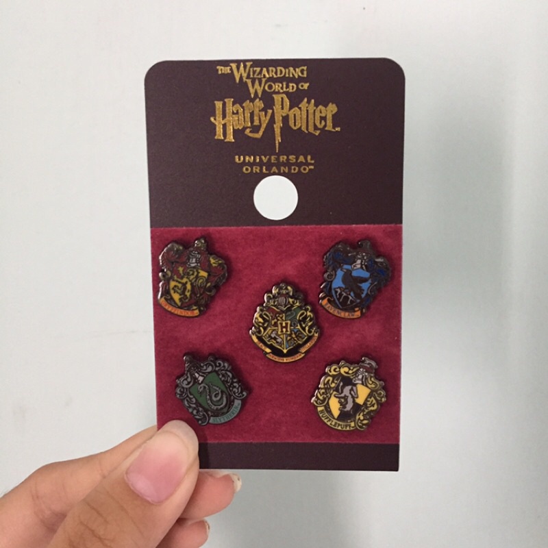 Jual Harry Potter House Pin Set from Universal Orlando/Univers Studio ...