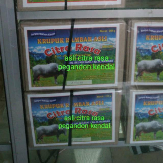 Jual Krupuk rambak asli CITRA RASA | Shopee Indonesia