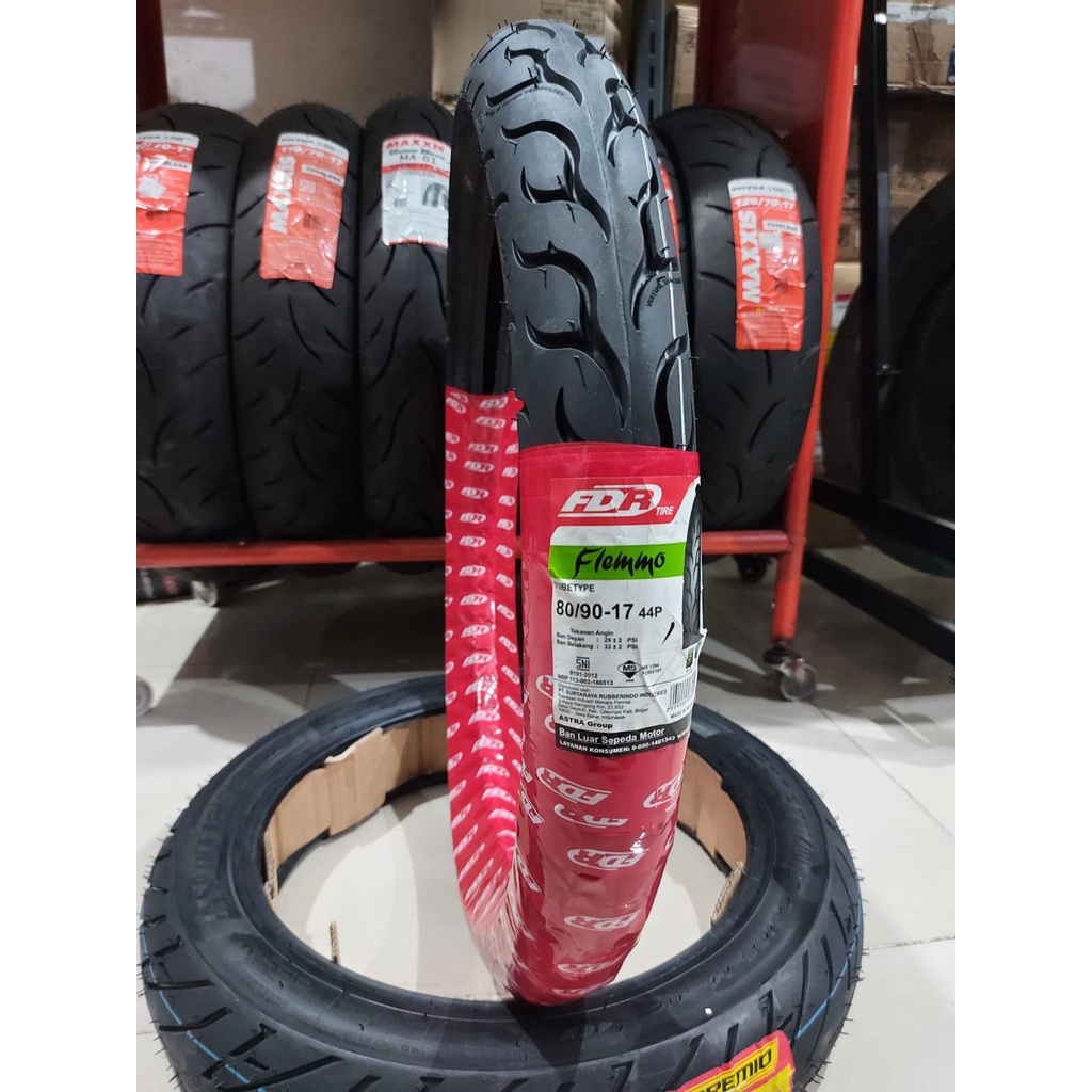 Jual Ban Motor FDR Flemmo Pro 80/90-17 Ban Motor Tube Type | Shopee ...