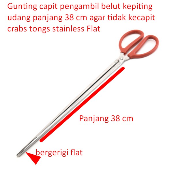 Jual Gunting capit pengambil belut kepiting udang panjang 38 cm agar ...