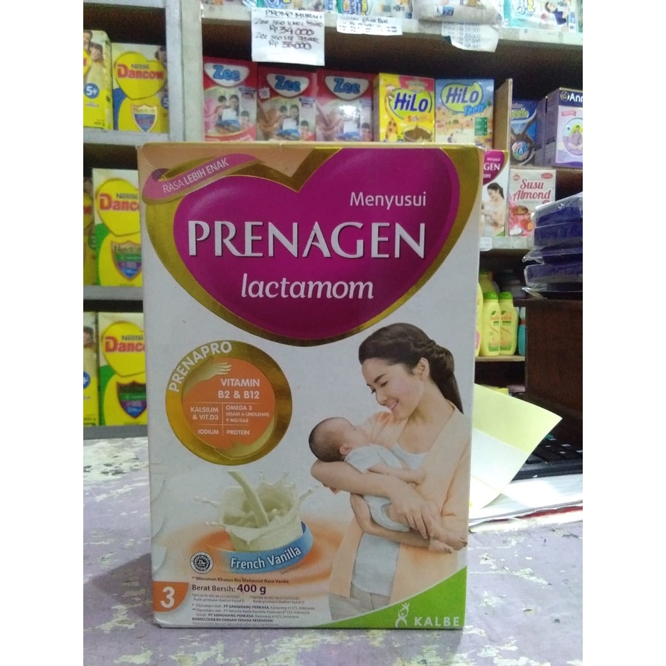 Jual Prenagen Lactamom Vanilla360gr kemasan baru | Shopee Indonesia