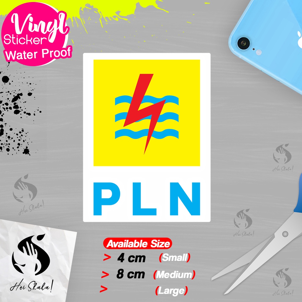 Jual Stiker PLN Perusahaan Listrik Negara Persero Sticker Logo ...