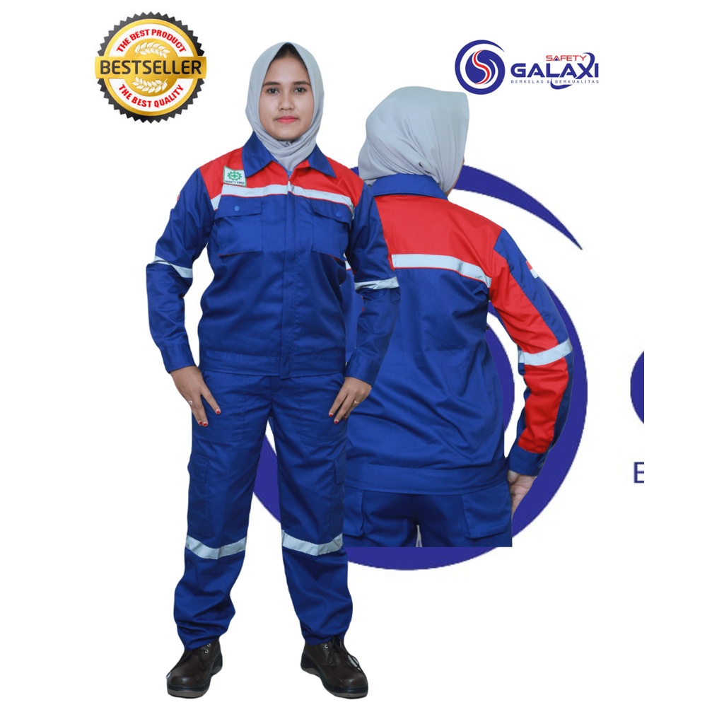 Jual SETELAN Wearpack /Kemeja /Baju kerja lapangan warna BENHUR ...