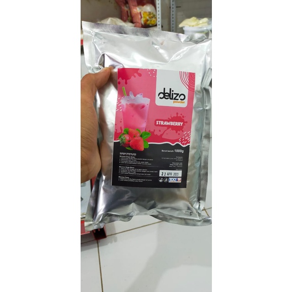 Jual DELIZO STRAWBERRY 500G | Shopee Indonesia