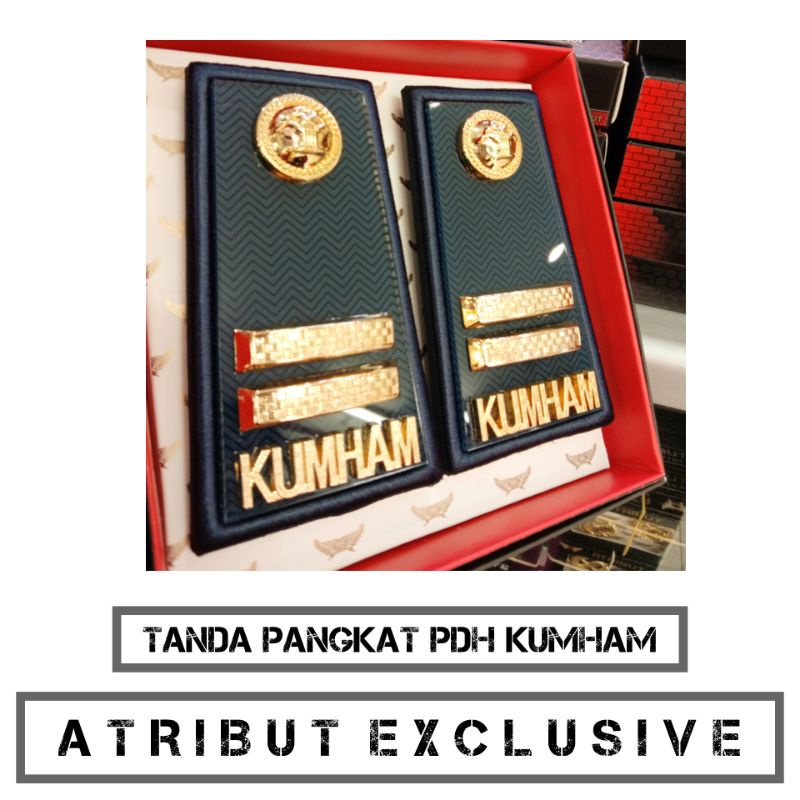 Jual Tanda Pangkat KUMHAM Akrilik BAC ATRIBUT GOL 2A 2B 2C 2D 3A 3B 3C ...