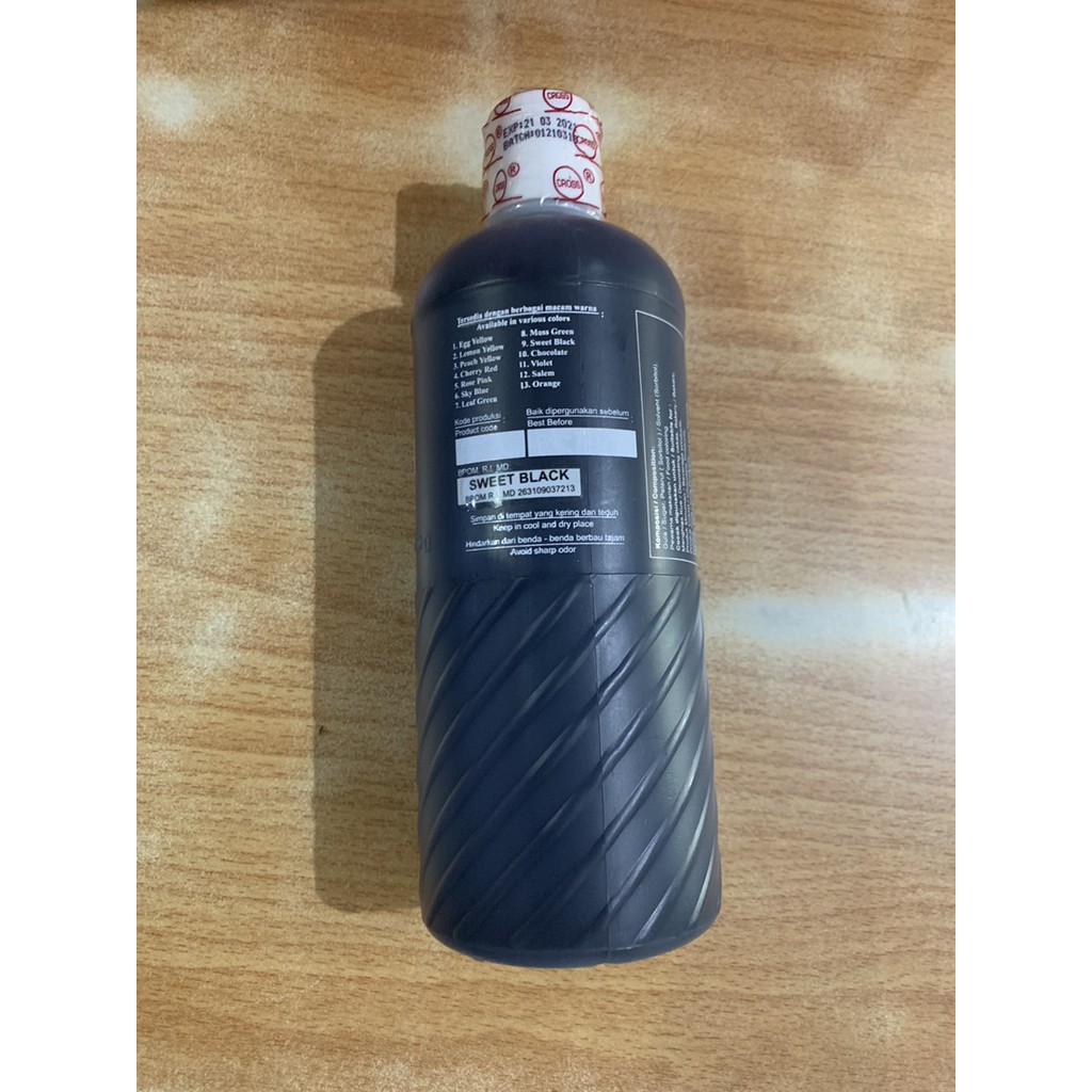 Jual Cross 450ML Sweet black pewarna makanan icing color cair hitam ...