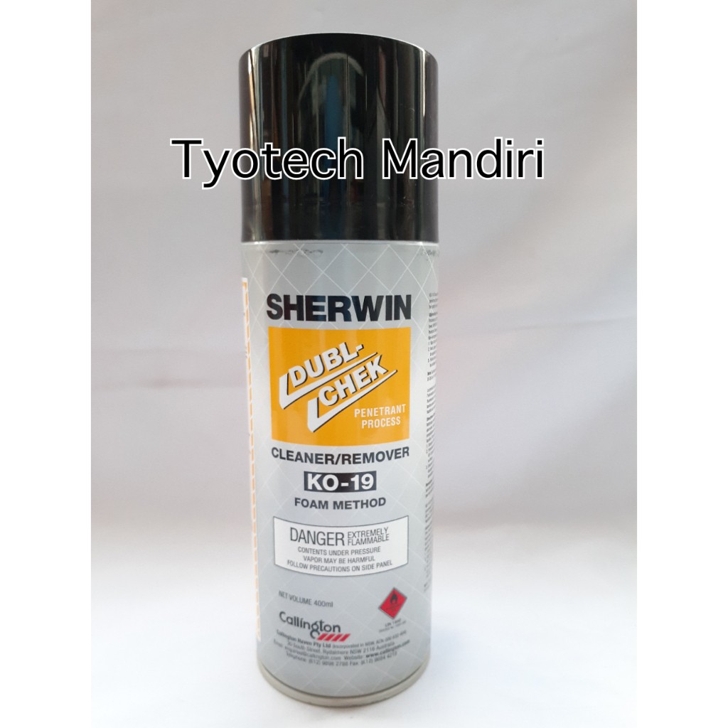 Jual PENETRAN SHERWIN DOUBLE CHEK CLEANER/REMOVER KO-19 | Shopee Indonesia