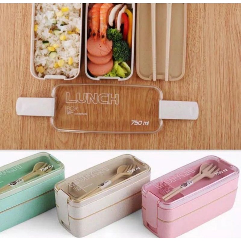 Jual lunch box 750 ml | Shopee Indonesia