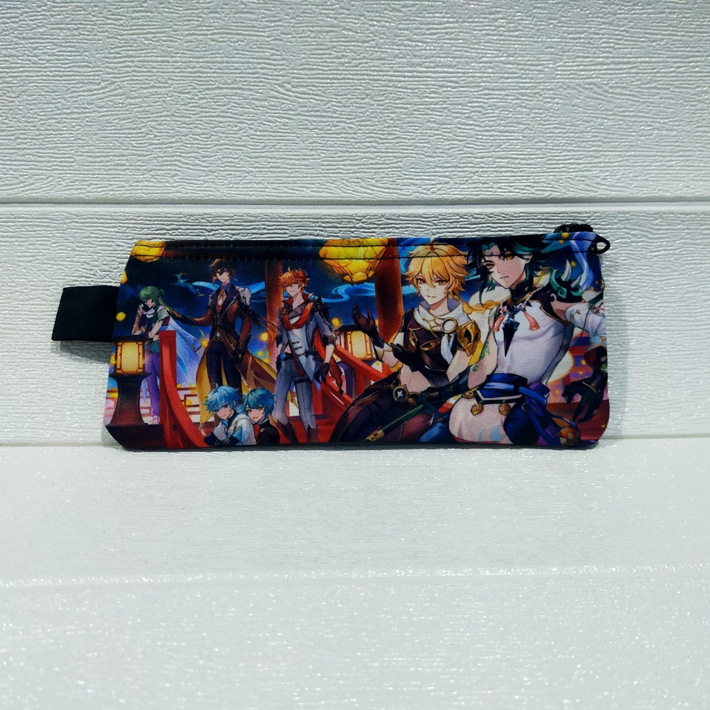 Jual pencil case / tempat pensil anime genshin impact / zonglie ...