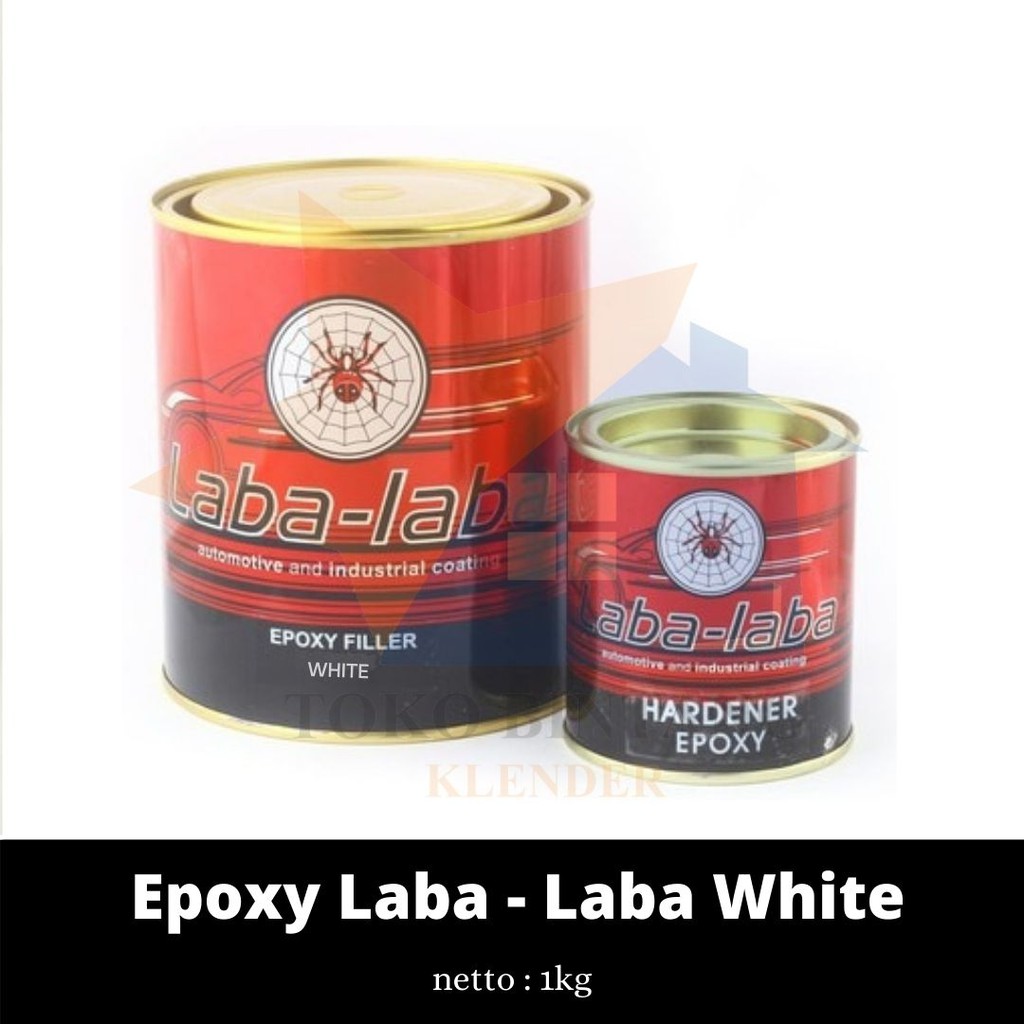 Jual Epoxy Laba - Laba White (Kaleng) | Shopee Indonesia