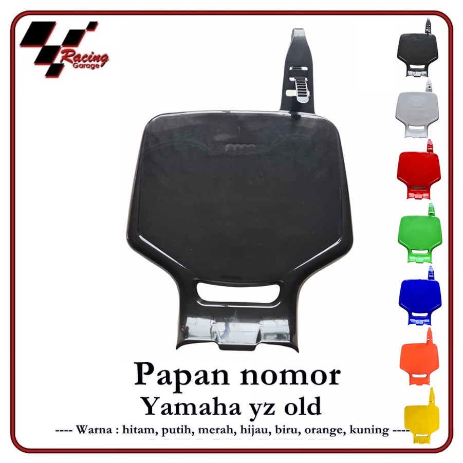 Jual PAPAN PLAT NOMOR NAMA YZ 85 YZ85 OLD LAMA NOMER YAMAHA MOTOR CROSS ...