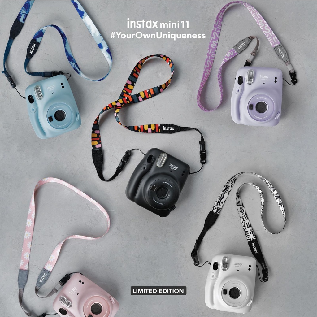 Jual Fujifilm Instax Mini 11 Strap Package | Shopee Indonesia