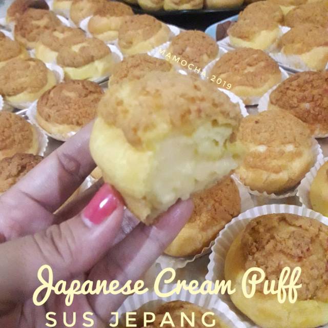 Jual Sus isi vla / sus jepang / japanese choux | Shopee Indonesia