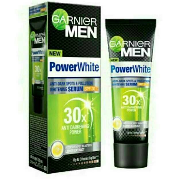 Jual Garnier Men Power White Moisturizer 20ml | Shopee Indonesia