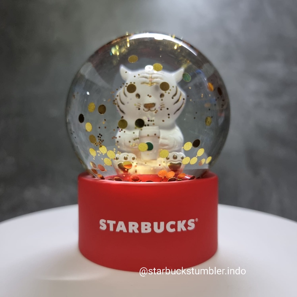 Jual Starbucks Singapore CNY 2022 Year Of Tiger OX Rabbit Snowglobe ...