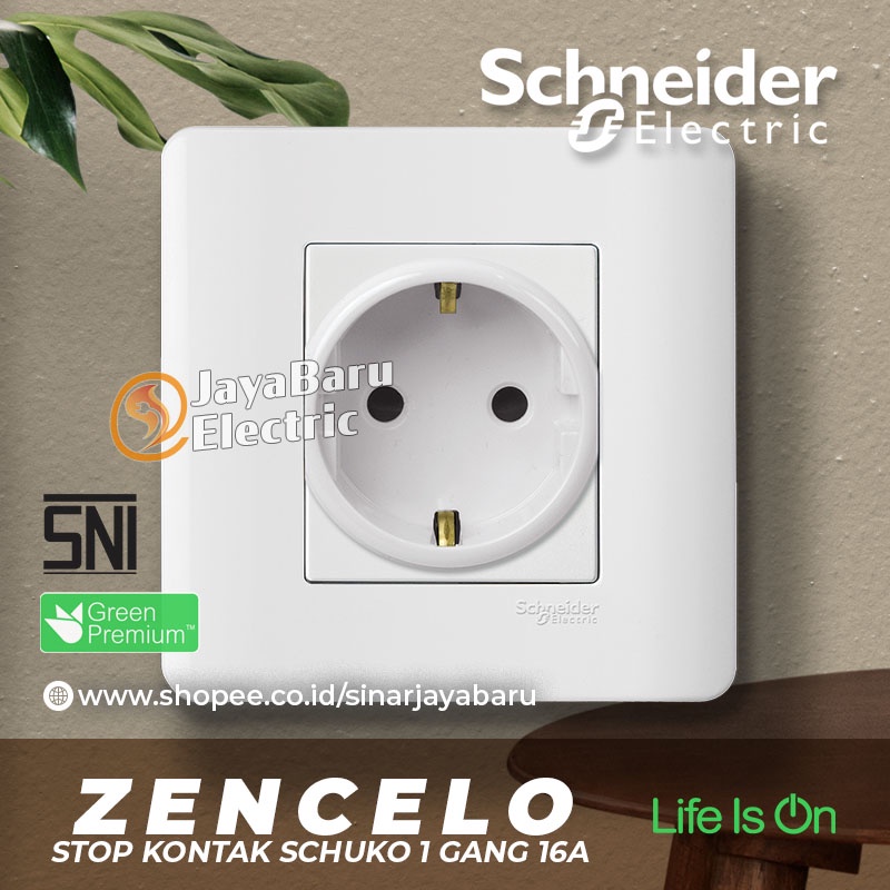 Jual Stop Kontak Schuko Schneider Zencelo 1gang 1 Gang Putih Silver Bronze Shopee Indonesia 