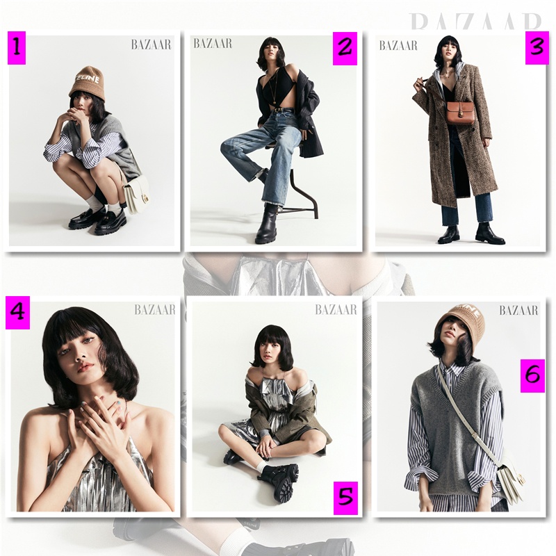 Jual POSTER LISA BLACKPINK HARPERS BAZAAR | hiasan dinding aesthetic ...