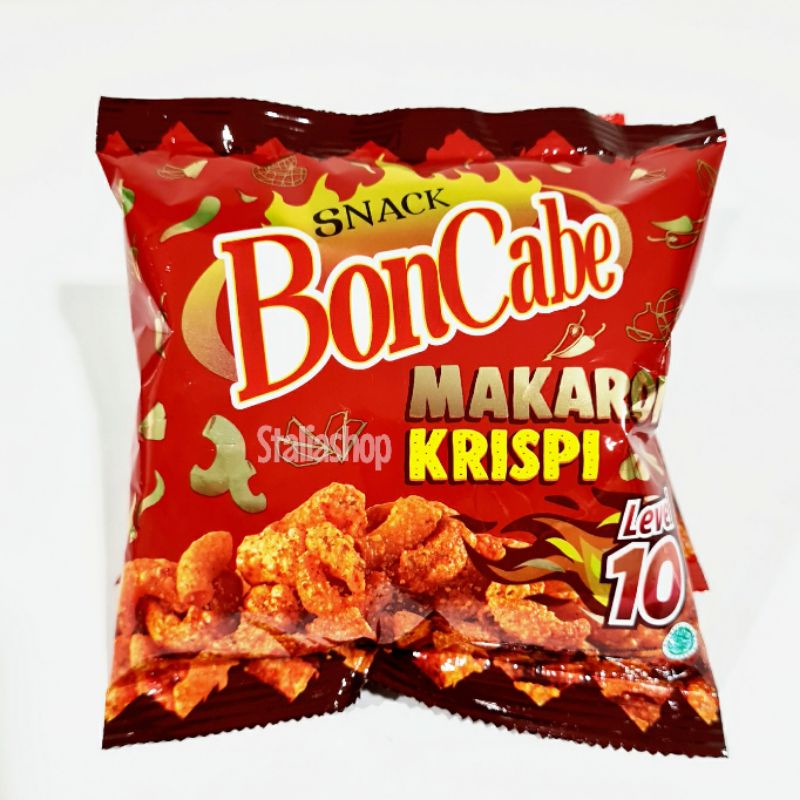 Jual Makaroni Krispi Boncabe Level 10 15 30gr | Shopee Indonesia