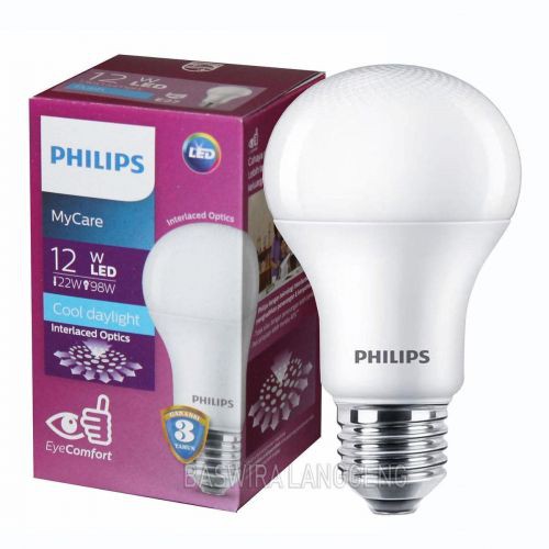 Jual Philips LED BULB - 12W/13W MyCare - Putih - Lampu Philips 12 Watt | Shopee Indonesia