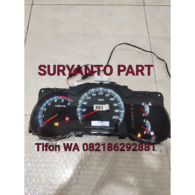 Jual Speedometer Toyota Fortuner Diesel Matic Original 83800-F0X81 ...