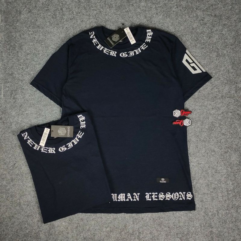 Jual KAOS GHAMO KAOS ORIGINAL GHMO KAOS TULISAN MELENGKUNG | Shopee ...