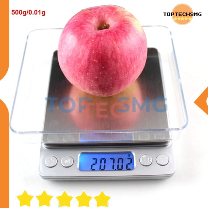 Jual TOPTECHSMG Timbangan Digital Digital Scale 500 gram 0.01 gram ...