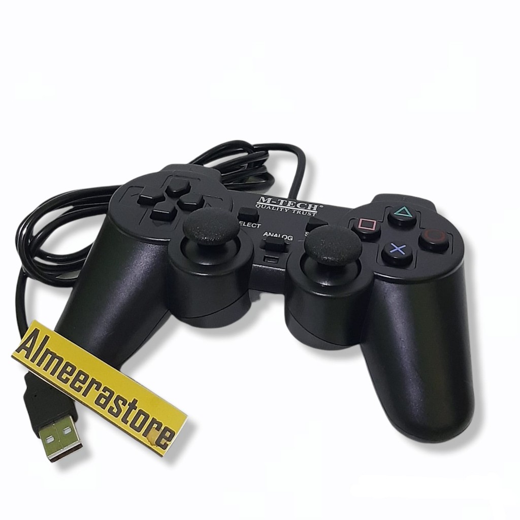 Jual Stik Gamepad - Gamepad USB Single Getar Black Joystick Stik for ...