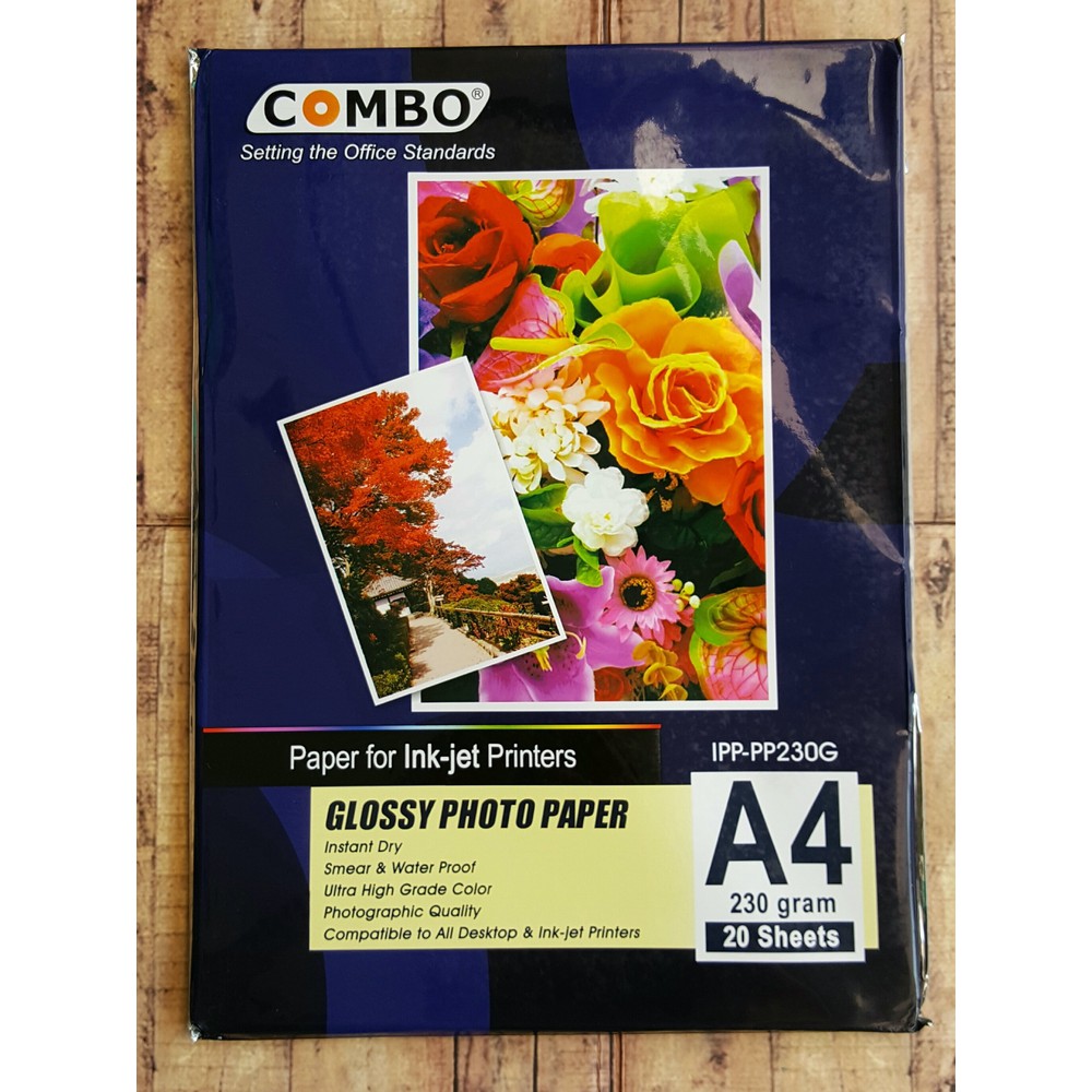 Jual Kertas Photo - Photopaper - Combo Glossy Paper 230 Gsm A4 | Shopee ...