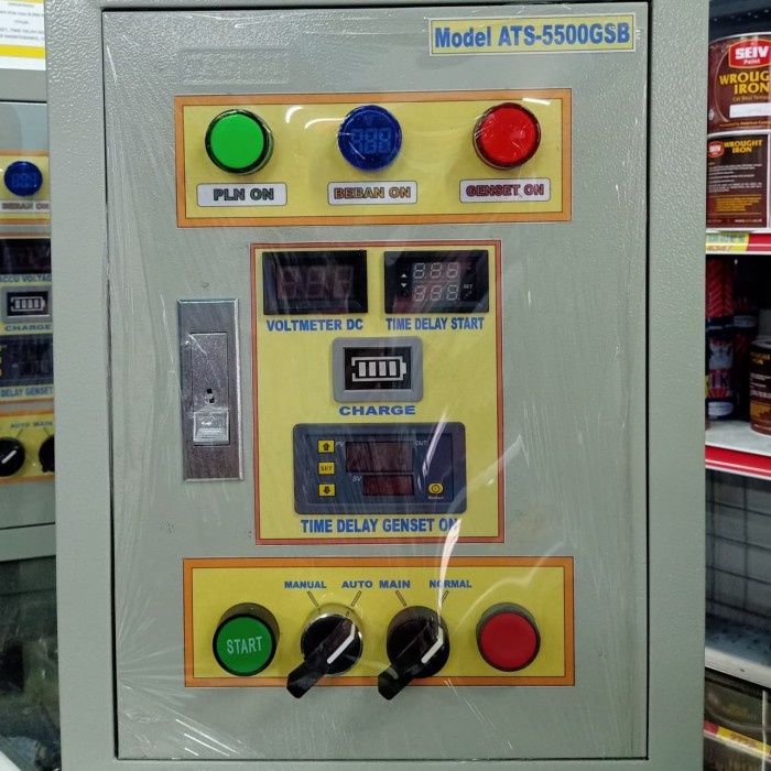 Jual ATS AMF GENSET ATS-5500GSB Plus AUTO MAINTENANCE | Shopee Indonesia