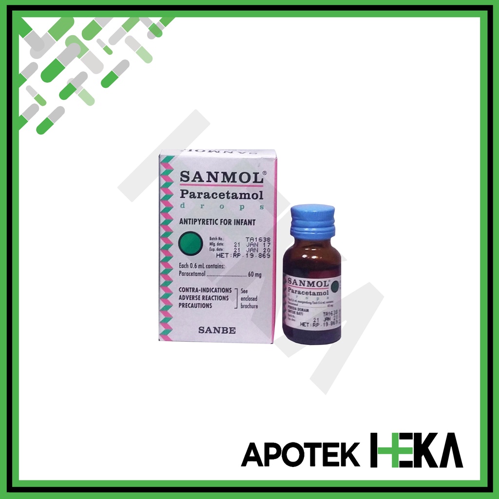 Jual Sanmol Drops 15 ml - Penurun Panas Bayi (SEMARANG) | Shopee Indonesia
