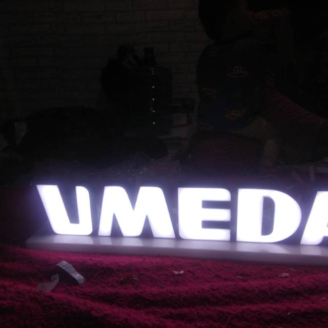 Jual Huruf timbul led huruf untuk nama toko neon sign led module ...
